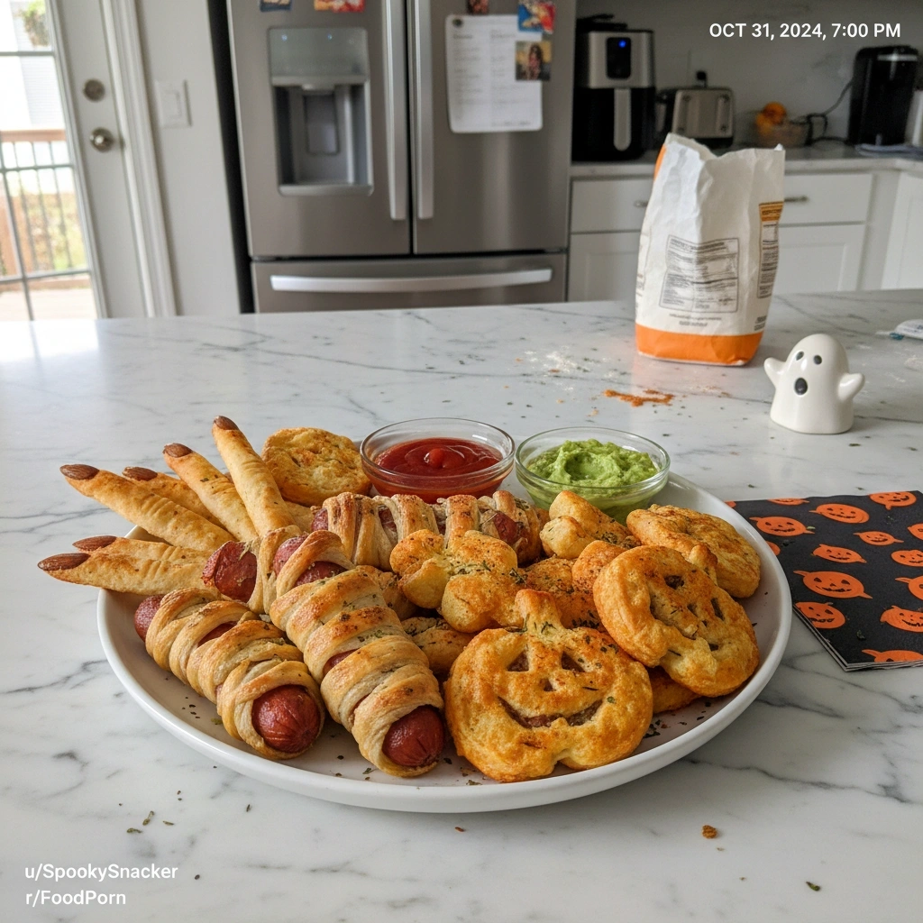 Crispy Air Fryer Halloween Appetizers for Spooky Fun - Recipedly